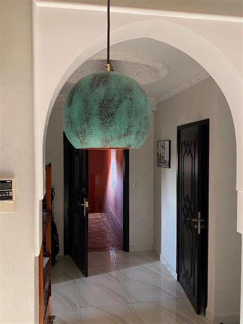 Hammered Copper Kitchen Island Lighting Antique Pendant Light Fixture