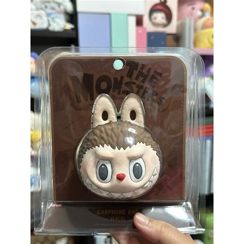 Popmart Labubu Originals Brown Silicone Earphone Bag Shopee Thailand