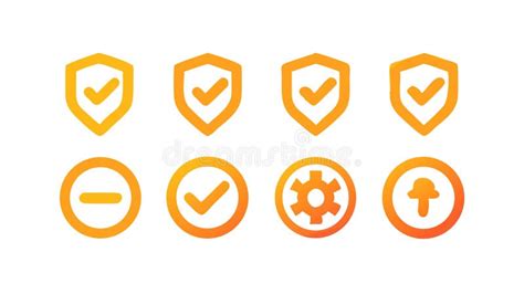 Personal Protective Equipment Safety Icons Gloves Goggles Vector