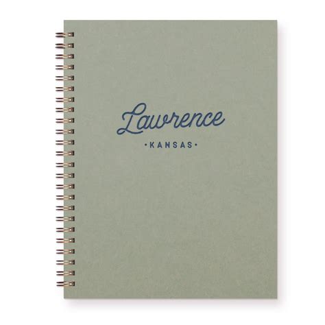 Lawrence Script Journal Ruff House Paperie
