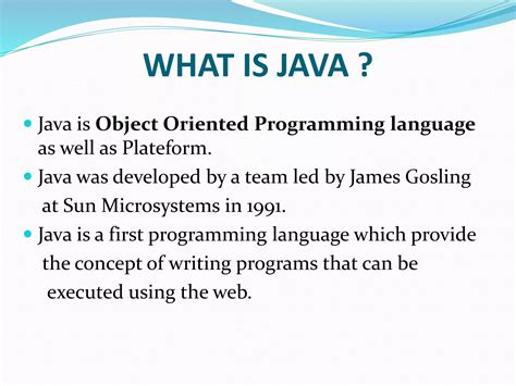 training on core java ppt presentation shravan sanidhya pptx