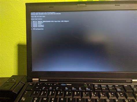 Just Corebooted My X220 Thinkpad