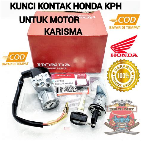 ORI BERGRANSI KUNCI KONTAK ASSY KEY SET HONDA KPH KUALITAS ASLI