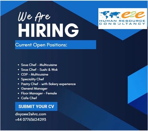 Divya Lokesh On Linkedin Hiring Hospitality Jobs Ukjobs