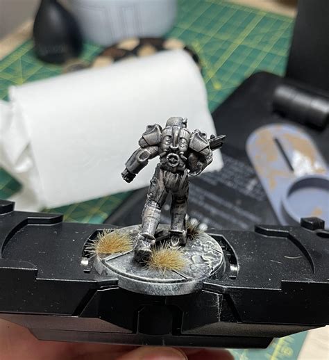 Brotherhood Of Steel Wasteland Warfare Pvc Rminipainting