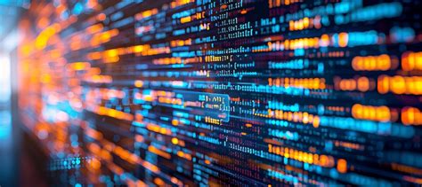 Premium Photo Dynamic And Dramatic Secure Data Encryption Coding With