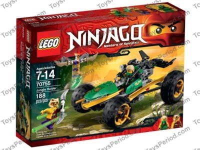 LEGO Jungle Raider Set Parts List