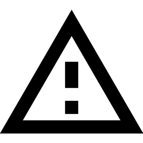 Alert Box Outline Icon Svg Png Free Download