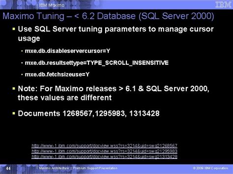 IBM Maximo Understanding IBM Maximo Architecture Configuration And