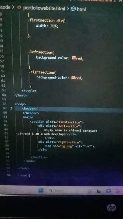 Shivani Saraswat On Linkedin Portfoliowebsite Webdevelopment