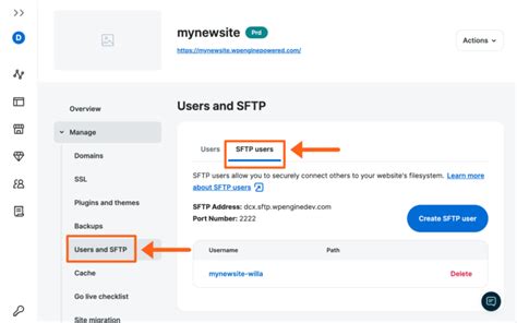 Sftp Usage And Access Support Center