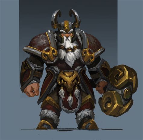 World Of Warcraft Dwarf Heritage Armor Concept Matthew Mckeown Artofit