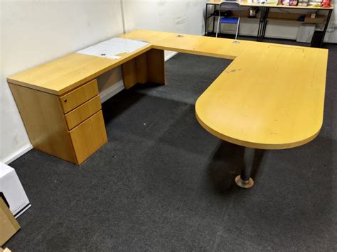 U Shape Table With 3 Drawers Furniture And Home Living Furniture Other