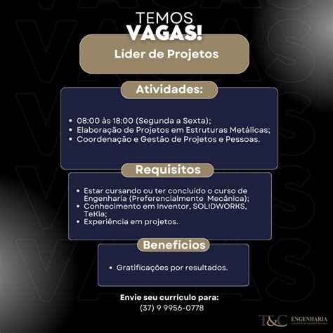 Divulgada Oportunidade De Emprego Para Alunos De Engenharia Civil