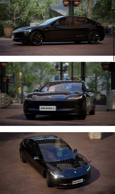 테슬라 모델3 페이스리프트 외관 떳다ㄷㄷㄷ 자유게시판 코인판