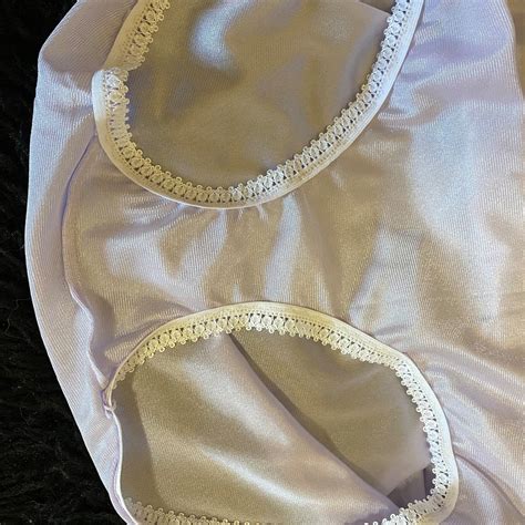 Vintage Style Nylon Tricot Granny Panties Unlined Crotch No Etsy