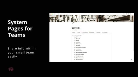 Notion Template Os For Small Businessfreelancestartup Etsy