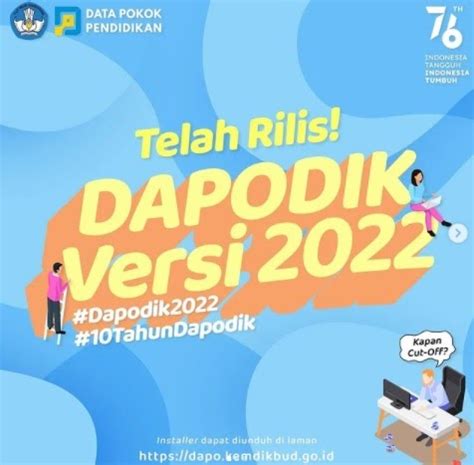 Aplikasi Dapodik Versi 2022 Semester I Ganjil Tahun Pelajaran 2021