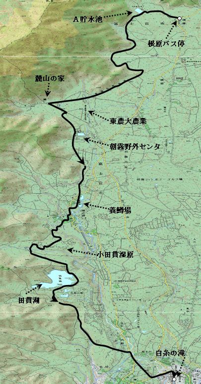 朝霧東海自然歩道