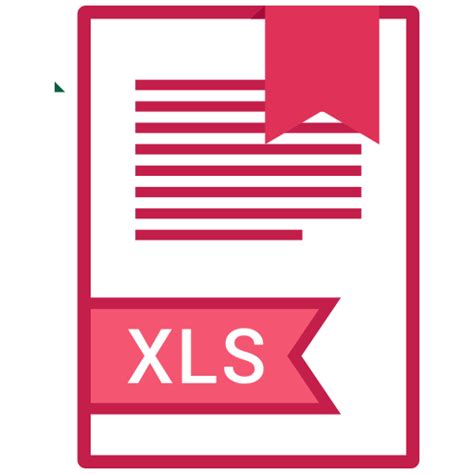 파일 확장자 xls 형식 파일 및 폴더 아이콘
