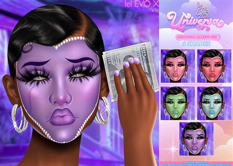 Second Life Marketplace Universa Mine Doll Makeup Set