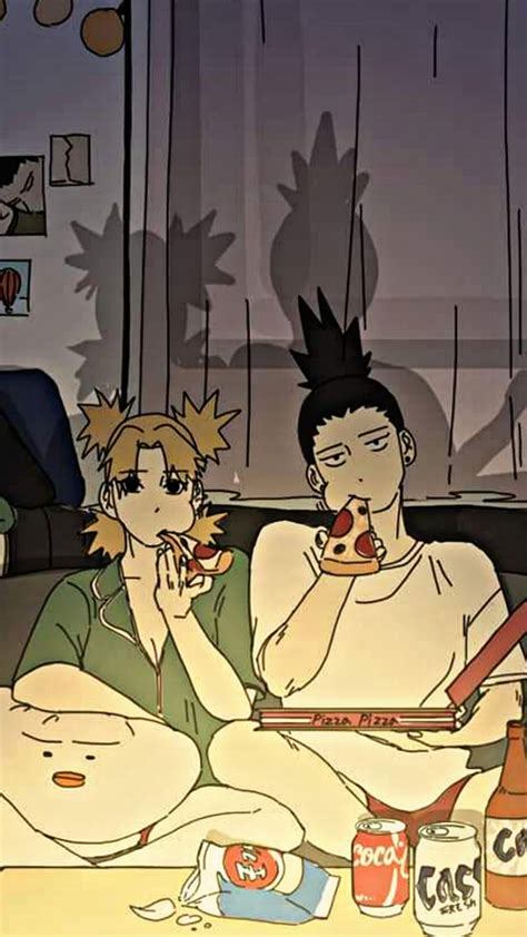 Shikamaru Y Temari Naruto Narutoshippuden Fondo De Pantalla Del