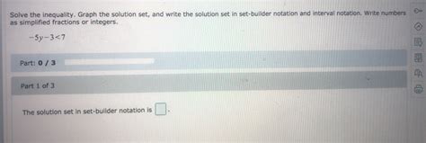 Solved Interval Notation Is Given For A Set Of Real Numbers Chegg