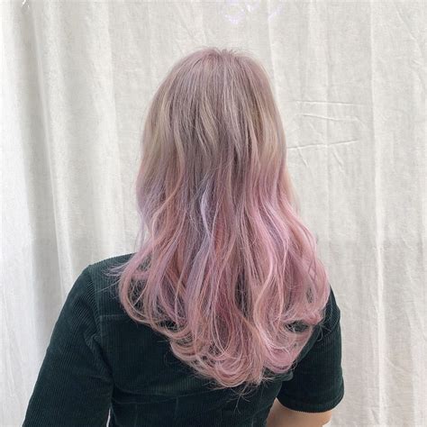 컬러쟁이 루이쌤 유니콘염색 🌈 안녕하세요 컬러쟁이 루이입니다 부드러운 느낌을 원한다면