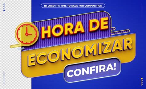 Em Breve é Hora De Salvar 3d Vermelho E Azul Psd Premium
