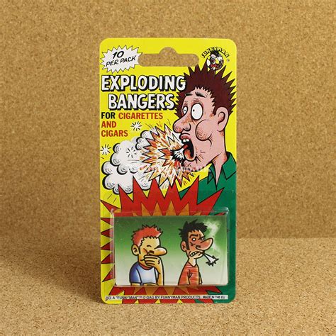Exploding Bangers For Cigarettes And Cigars Old Jokes