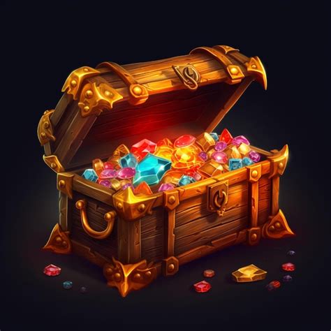 Premium Photo Treasure Chest