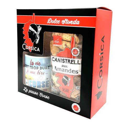 Coffret cadeau Mug Canistrelli Pâte à Tartiner Corse
