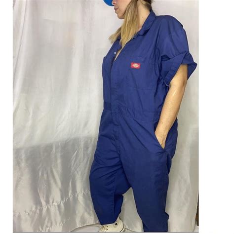 Vintage Dickies Overalls Utility Jumpsuit Featured Depop