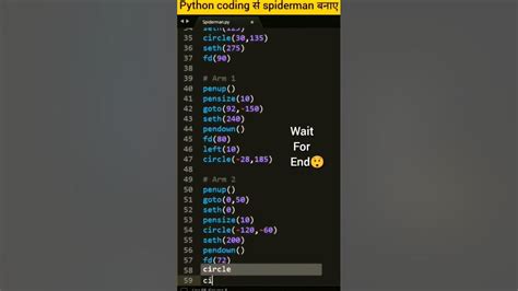 Python Code Se Spiderman Use Python Code 🕷️🕷️ Youtube