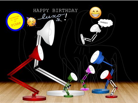 Happy Birthday Luxo Jr By Ljgrja On Deviantart