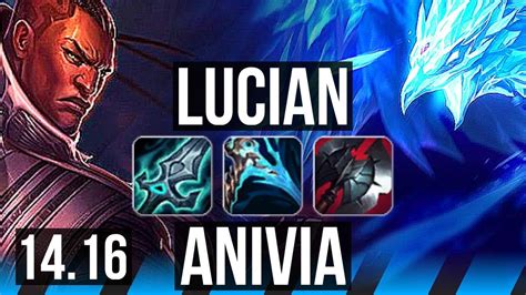 Lucian Vs Anivia Mid 82k Dmg 26514 Legendary Br Master 14