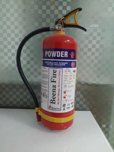 6Kg Portable Dry Powder ABC Stored Pressure Type Fire Extinguisher At