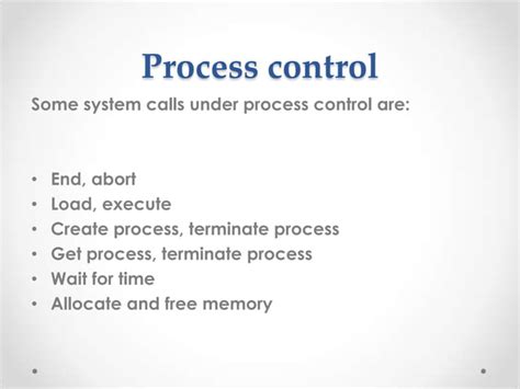 System Calls Pptx Operating Systems Computer Software And Applications