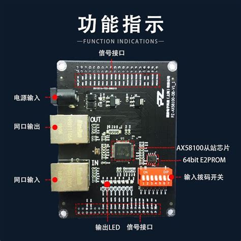 璞致ethercat开发板 fpga ethercat zynq ax58100 mpsoc et1100