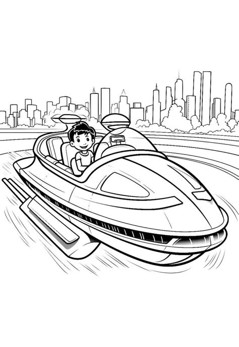 Desenhos De Jet Ski Para Colorir Bora Colorir