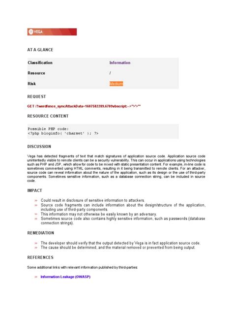Open Source Web Security Platform Pdf Vulnerability Computing Php