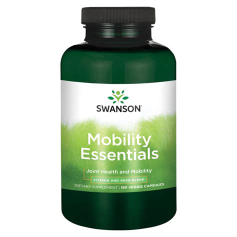 Swanson Movilidad Essentials 180 Veg Tapas