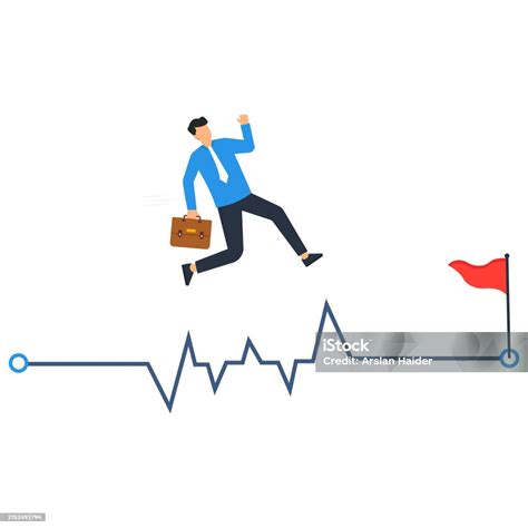 Easy Or Shortcut Way To Win Business Success Hard Path And Obstacle