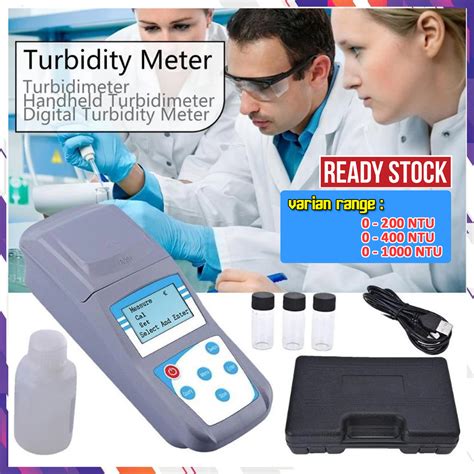 Jual Turbidity Meter Digital Portable Turbidimeter Sensor Alat Ukur Kekeruhan Air Digital
