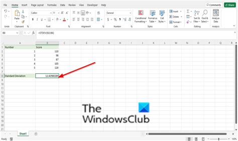 Comment Utiliser La Fonction Stdev écart Type Dans Excel Moyens I O