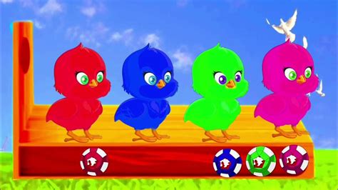 تعلیم الالوان للطفال اغنيه باللغته الانجليزيه مع بوكويون والکراتالملونه