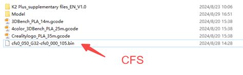 K2 Plus And Cfs Firmware Upgrade Guide Creality Wiki
