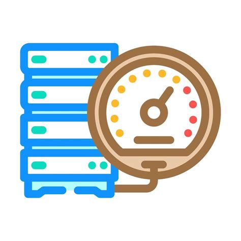 High Performance Computing Color Icon Illustration 54192047 Vector Art