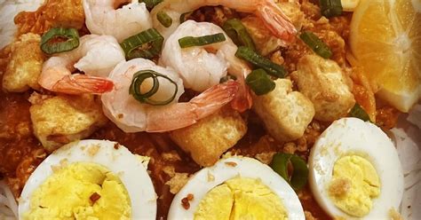 Easy Pancit Palabok Filipino Rice Noodles Recipe By Minda Cookpad