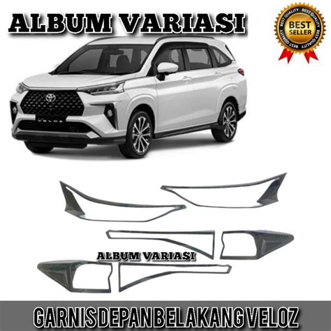 Jual PAKET GARNIS LAMPU AVANZA VELOZ GARNIS LAMPU DEPAN BELAKANG Shopee Indonesia